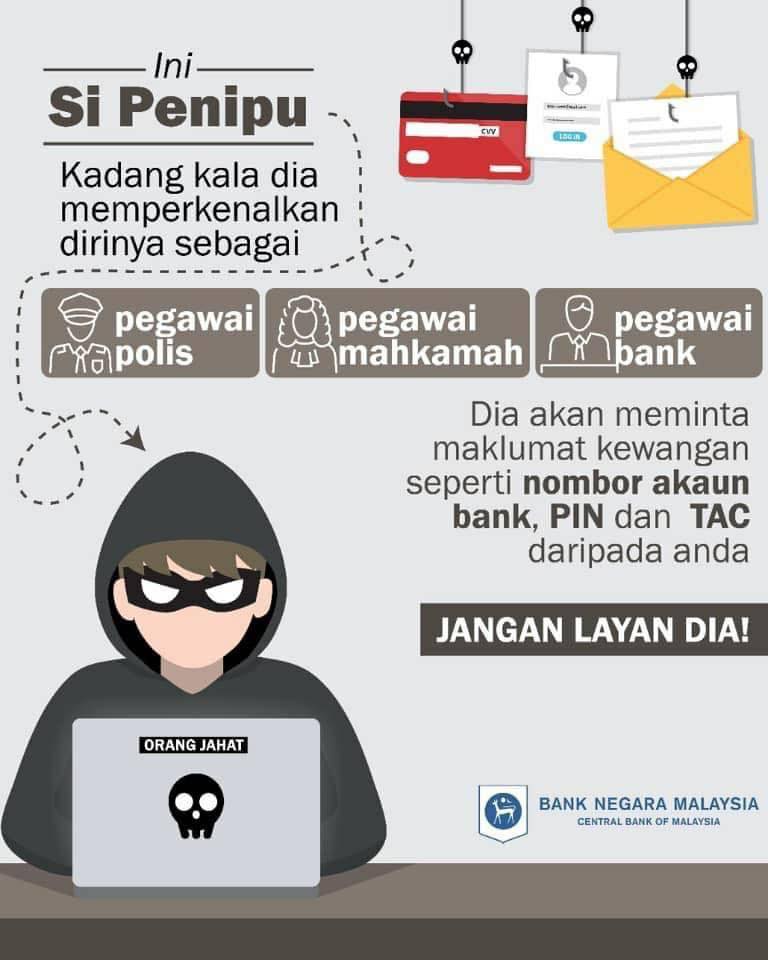 SCAM ALERT: AWAS TAKTIK TERBAHARU SINDIKET PENIPUAN! – NADI Kg Bukit Tiu